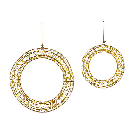 Click here for Northlight Led Lighted Hanging- 18in - Set Of 2 -... prices