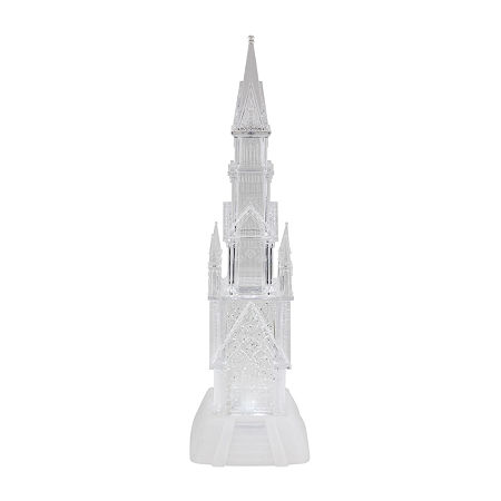 Click here for Northlight Led Lighted Castle Acrylic - 17.5in Chr... prices