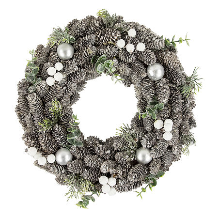 Click here for Northlight White Berry And Pinecone Foliage Orname... prices