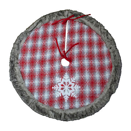 Click here for Northlight 48 Plaid With Snowflake Indoor Tree Ski... prices