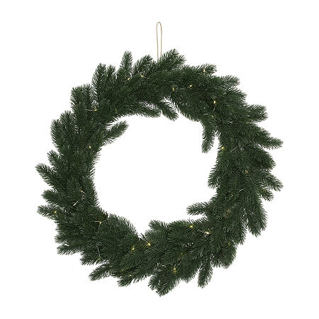 Click here for Northlight Pre-Lit B/O Lush Pine - 24in - Clear Li... prices