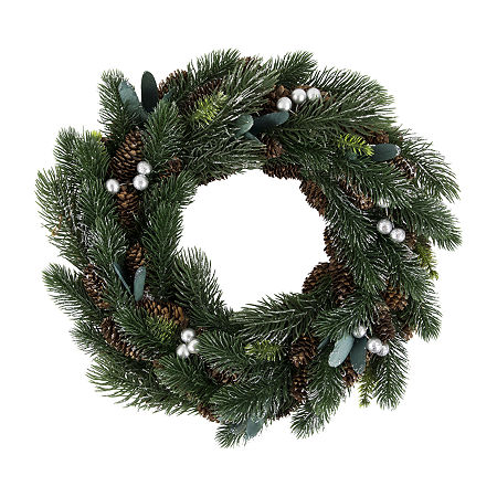 Click here for Northlight Green Pine Pinecone With Berries 14in U... prices