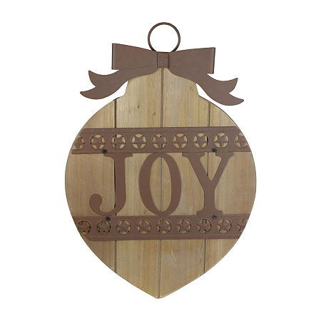 Click here for Northlight 17.25 Rustic Joy Wall Sign  One Size  B... prices