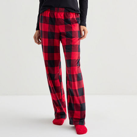 Click here for Sleep Chic Womens Fleece Pajama Pants With Sock  X... prices
