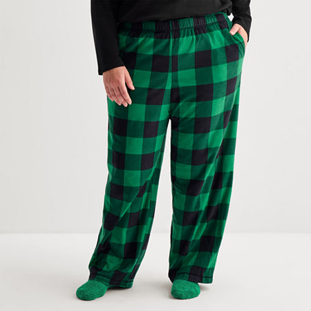 Click here for Sleep Chic Womens Fleece Pajama Pants With Sock  3... prices