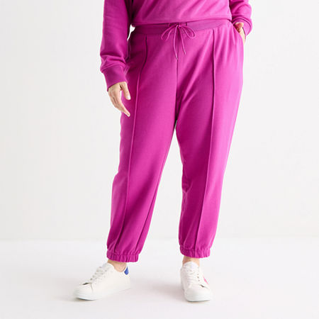 Click here for Xersion Womens Classic French Terry Jogger Pant Pl... prices