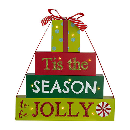 Click here for Northlight Lighted Tis The Season To Be Jolly - 11... prices