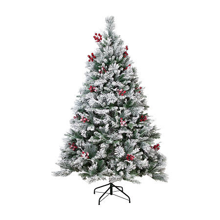 Click here for Northlight 7ft Heavily Flocked Whittaker Spruce Fu... prices