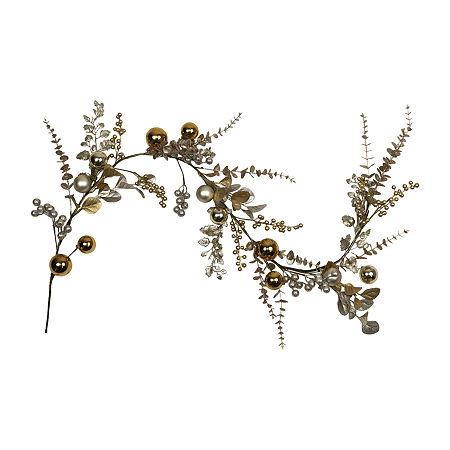 Click here for Northlight Glittered Mixed Leaves And Berries - 6f... prices