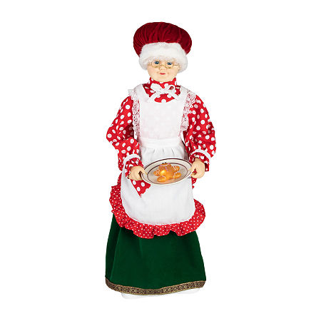 Click here for Northlight 24in Animated And Musical Mrs. Claus Wi... prices