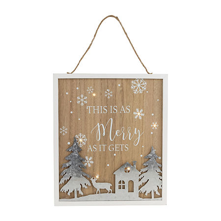 Click here for Northlight Lighted This Is As Merry As It Gets - 1... prices