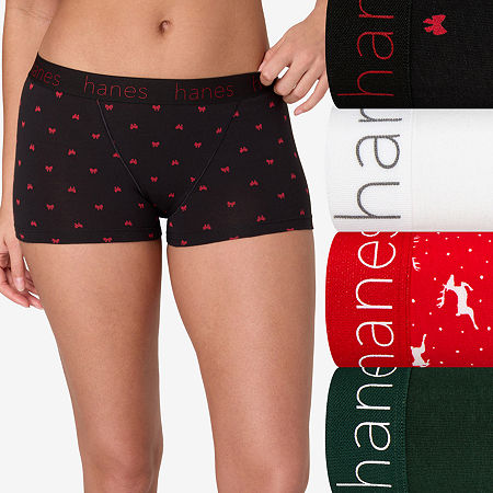 Click here for Hanes Womens Boxer Briefs 49uhb4  Medium  Red prices