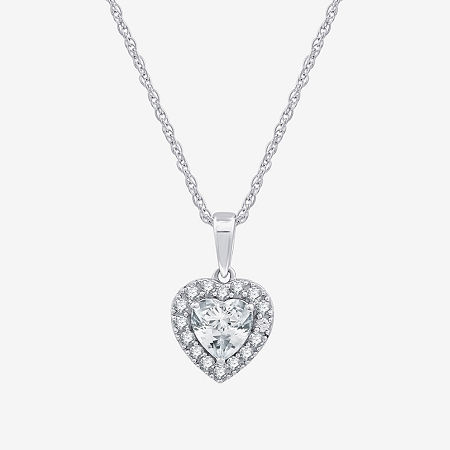 Click here for Yes  Please! Womens Lab Created White Sapphire Ste... prices