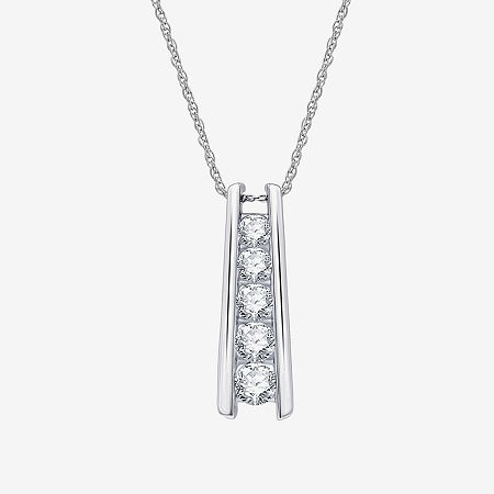 Click here for Yes  Please! Womens Lab Created White Sapphire Ste... prices