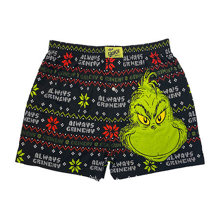 Click here for Mens Grinch Boxers Ms25bx223  Large  Black prices