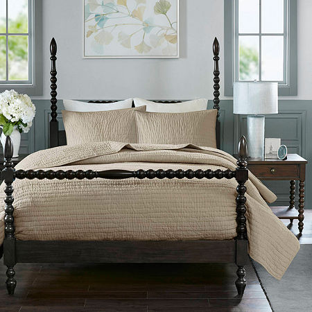 Click here for Madison Park Signature Serene Hand Quilted 3-Pc. Q... prices