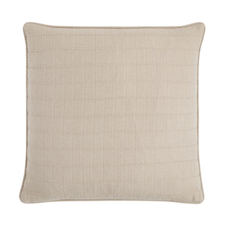 Click here for Dynasty Square Throw Pillow  One Size  Beige prices