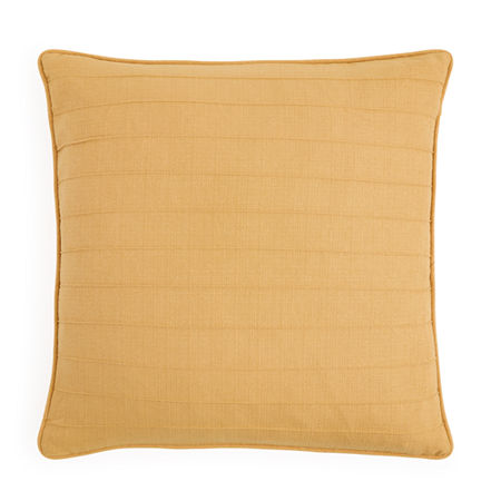 Click here for Dynasty Square Throw Pillow  One Size  Yellow prices