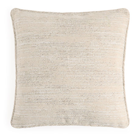 Click here for Stroked Square Throw Pillow  One Size  Beige prices