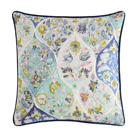 Click here for Abby Square Throw Pillow  One Size  Blue prices