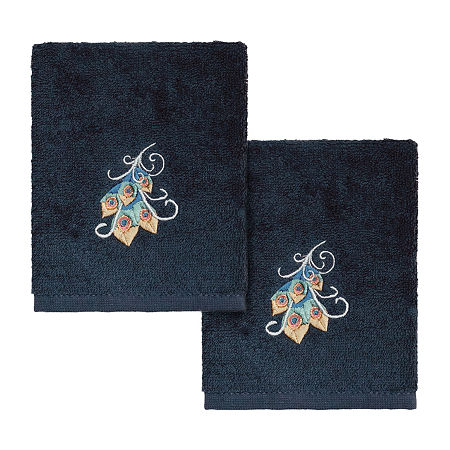 Click here for Linum Home Turkish Cotton Penelope Embellished 2-P... prices