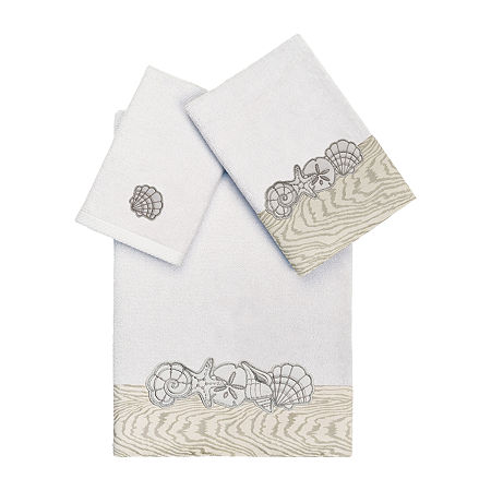 Click here for Linum Home Textiles Shell Row 3-pc. Bath Towel Set... prices