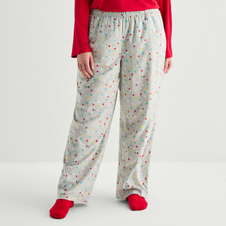 Click here for Sleep Chic Womens Fleece Pajama Pants With Sock  X... prices