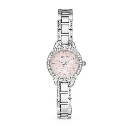 Click here for Relic By Fossil Tenley Womens Crystal Accent Silve... prices