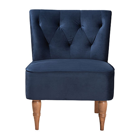 Click here for Harmon Velvet Upholstered Barrel Chair  One Size... prices