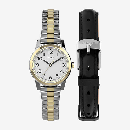 Click here for Timex Unisex Adult Two Tone Stainless Steel Expans... prices
