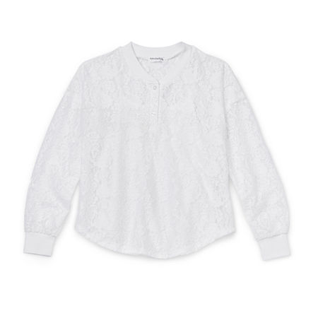 Click here for Eyeshadow Little & Big Girls Long Sleeve Henley Sh... prices