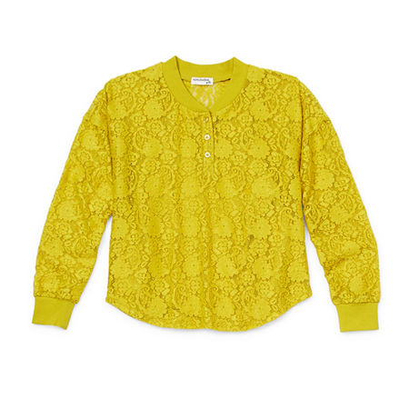 Click here for Eyeshadow Little & Big Girls Long Sleeve Henley Sh... prices