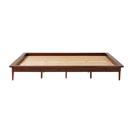 Click here for King Spindle Platform Bed  One Size  Brown prices