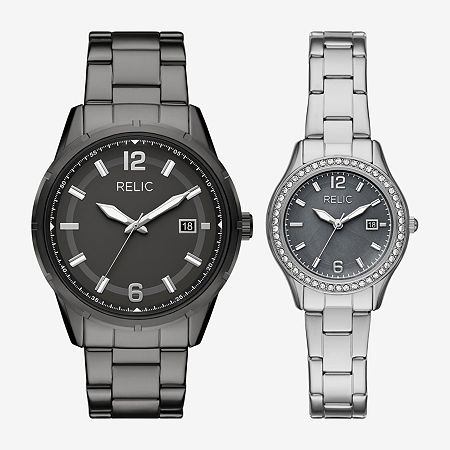 Click here for Relic By Fossil Unisex Adult Gray Stainless Steel... prices