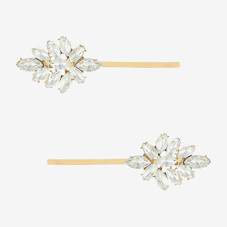 Click here for Bijoux Bar 2-pc. Bobby Pin  One Size  Yellow prices