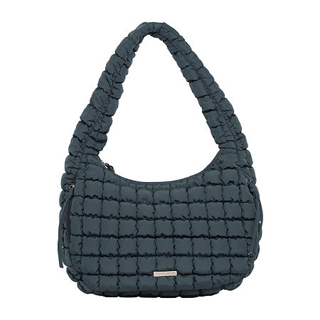 Click here for Frye and Co. Quilted Nylon Hobo Bag  One Size  Gra... prices