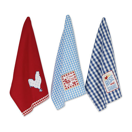 Click here for Design Imports Rise and Shine 3-pc. Dish Cloth Set... prices