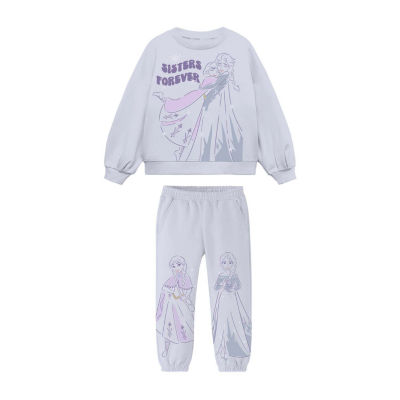 Toddler Girls 2-pc. Frozen Pant Set, Color: Periwinkle - JCPenney
