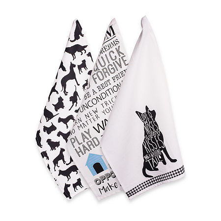 Click here for Design Imports Animal Print 3-pc. Dish Cloth Set... prices
