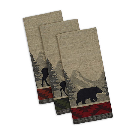 Click here for Design Imports Walk in the Woods 3-pc. Dish Cloth... prices