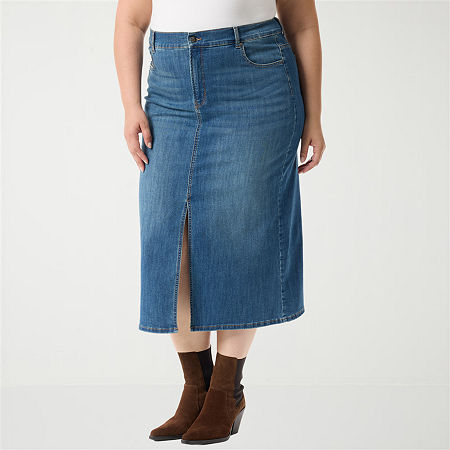 Click here for Gloria Vanderbilt Womens Plus High Rise Long Denim... prices