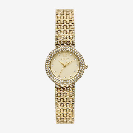 Click here for Relic By Fossil Chloi Womens Gold Tone Bracelet Wa... prices