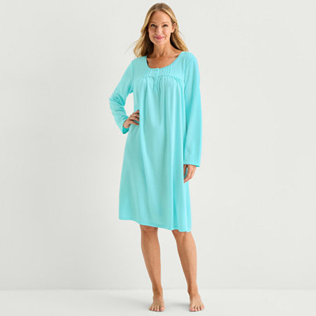 Click here for Adonna Womens Round Neck Long Sleeve Nightgown  X-... prices