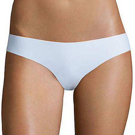 Click here for Flirtitude No Show Thong Panties  X-large  White prices