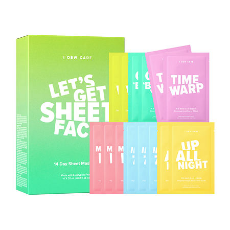 Click here for I Dew Care Lets Get Sheet Faced Masks  One Size  S... prices