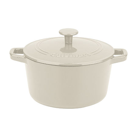 Click here for Cuisinart Cast Iron 3-qt. Dutch Oven  One Size  Wh... prices