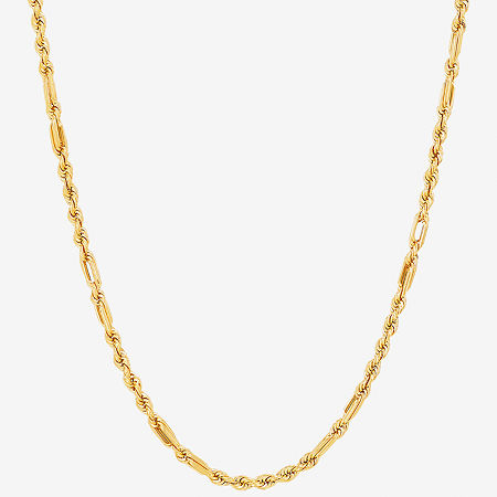 Click here for Womens 14K Gold 20 Inch Link Necklace  One Size prices