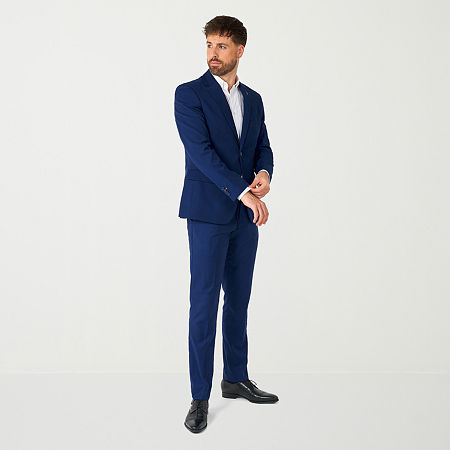 OppoSuits Mens Daily Suits - Casual Two Piece Suits - Navy blue
