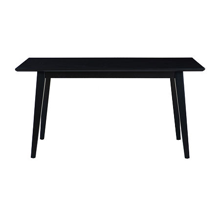 Click here for Charlet Rectangular Wood-Top Dining Table  One Siz... prices