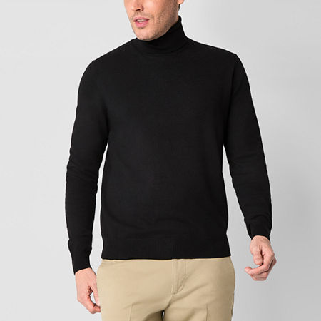 Click here for Stafford Mens Long Sleeve Regular Fit Turtleneck... prices
